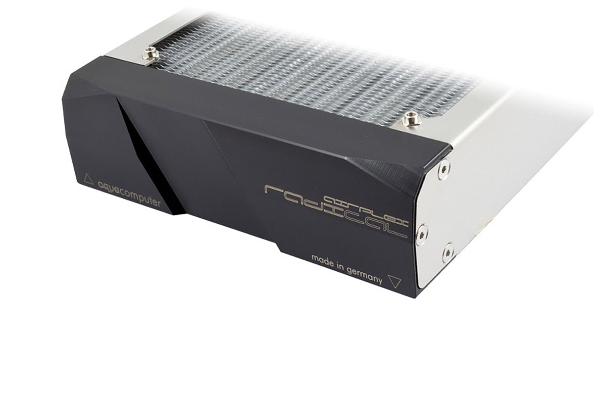 Aquacomputer airplex radical 2/120, Alu-Lamellen | Aquatuning