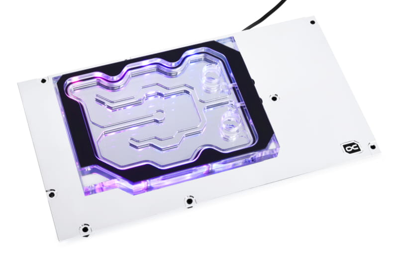 Backplates for graphics card water coolers