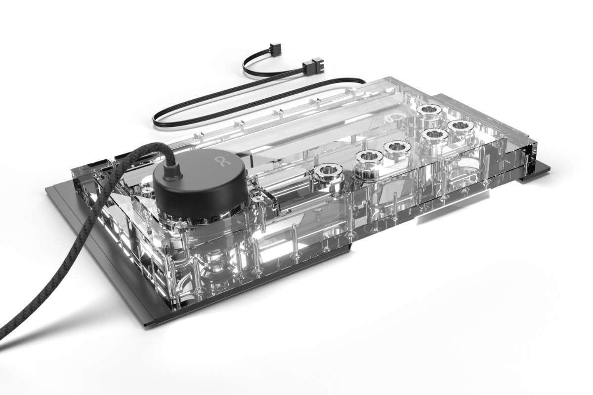 Alphacool Apex Y60 Distro Plate mit D5 Apex Pumpe | Alphacool