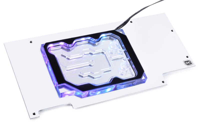 Backplates for graphics card water coolers