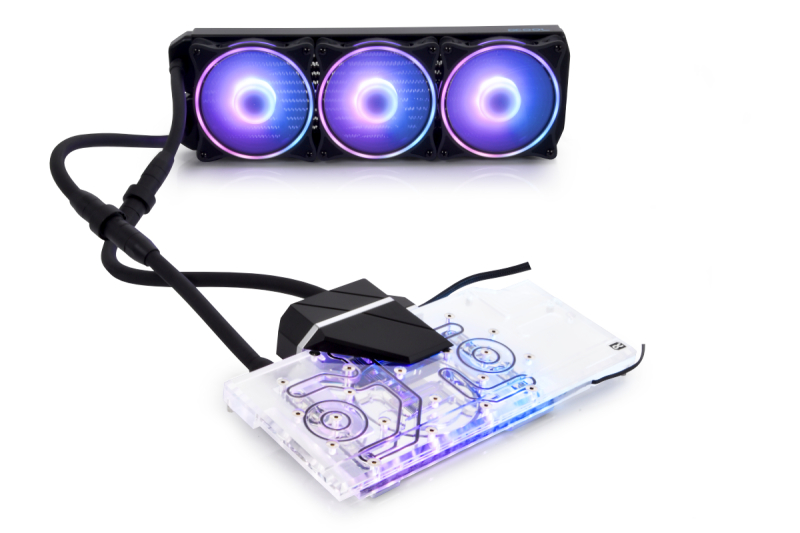 Complete water cooling for your graphics card