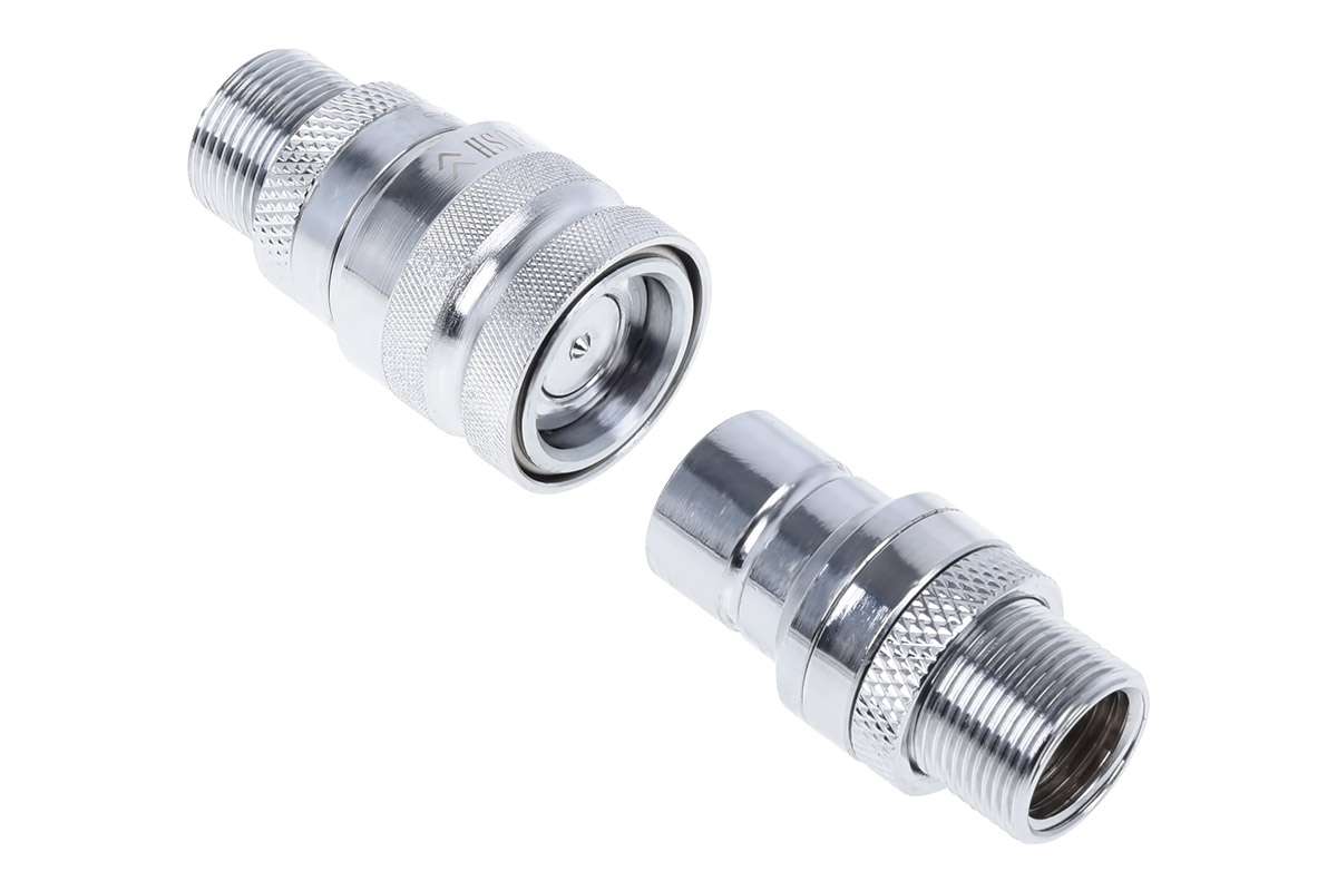 Alphacool Eiszapfen quick release coupling set with double bulkhead ...