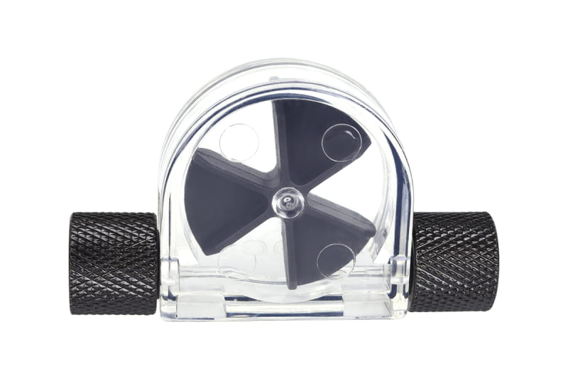 Alphacool Eisfluegel flow indicator black G1/4 IG - acrylic | Alphacool