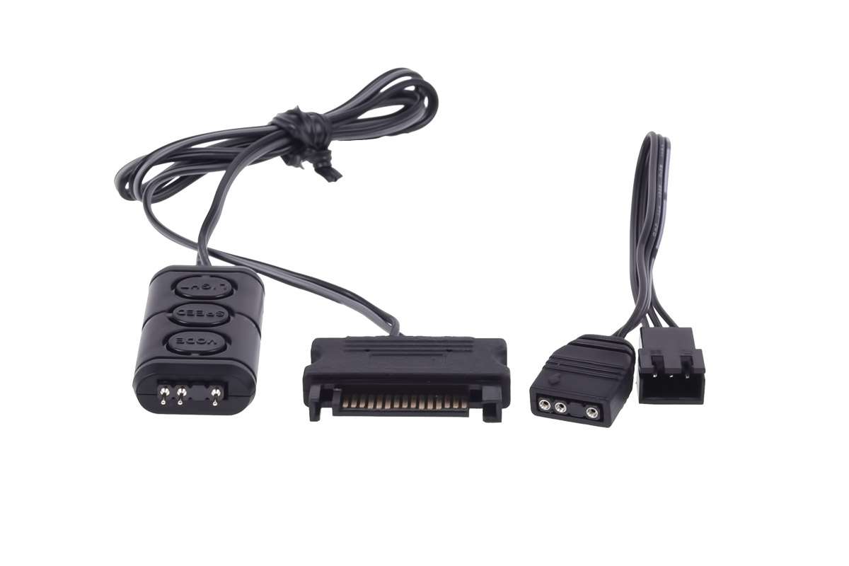 Alphacool Aurora Eiscontrol Addressable RGB Controller - Black | Alphacool