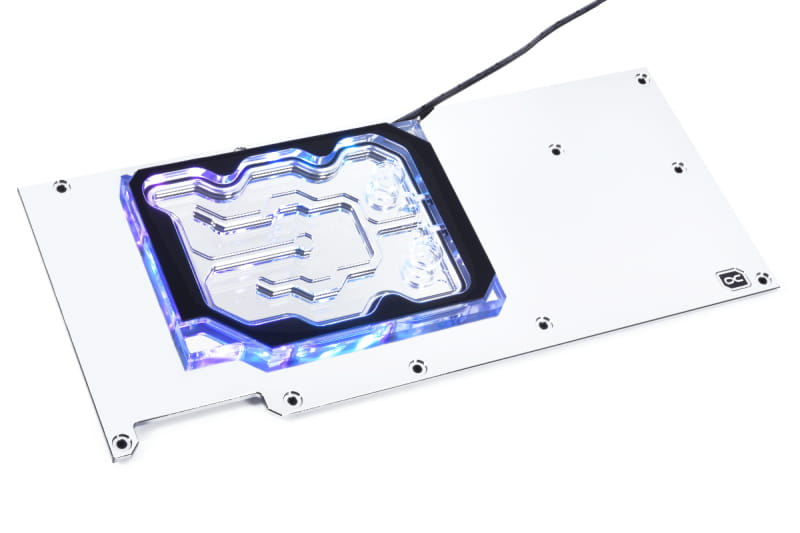 Backplates for graphics card water coolers