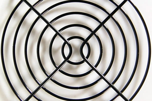 Fan grill for axial fan for 92mm black | Alphacool