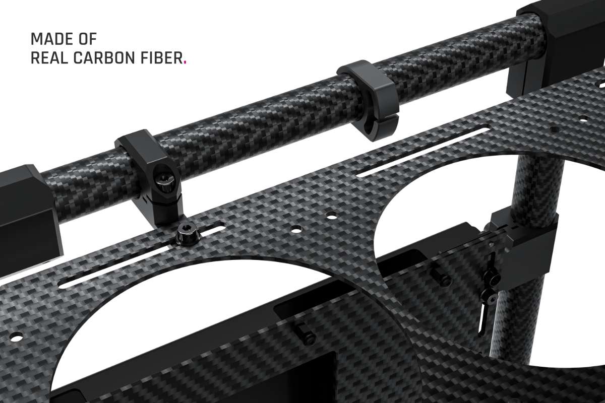 Alphacool Apex Pro Skeleton Carbon Gehäuse