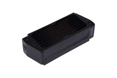 Water cooling radiators for 2U server racks