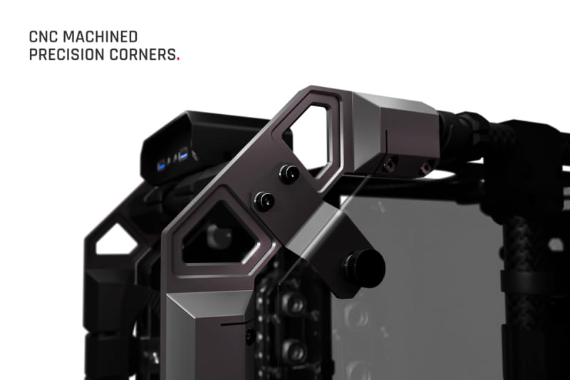 Alphacool Apex Pro Skeleton Carbon Gehäuse