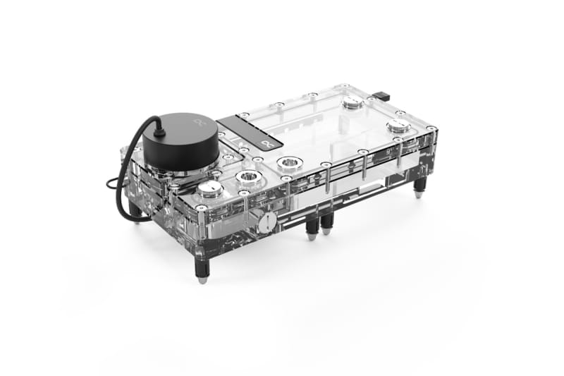 Alphacool Core Flat Reservoir 240 Right with VPP pump | Alphacool