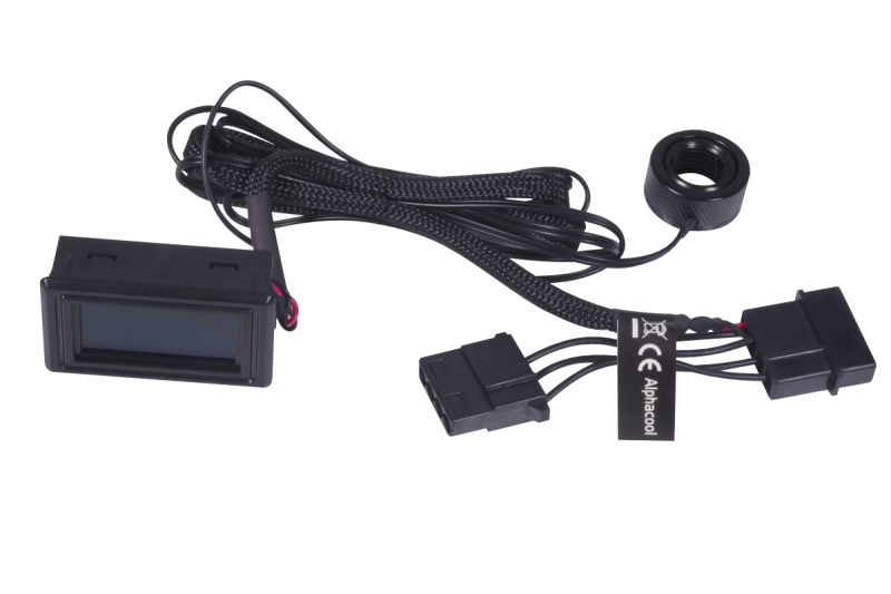 Temperature sensor with display for water cooling | Alphacool