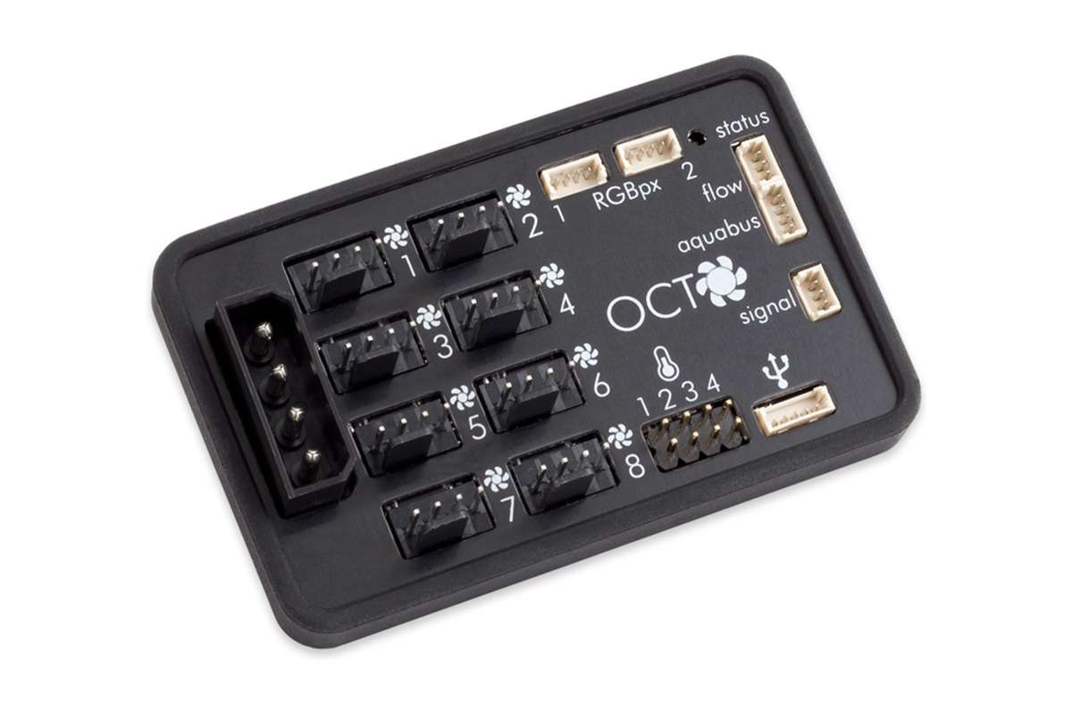 Aquacomputer OCTO fan controller for PWM fans | Aquatuning
