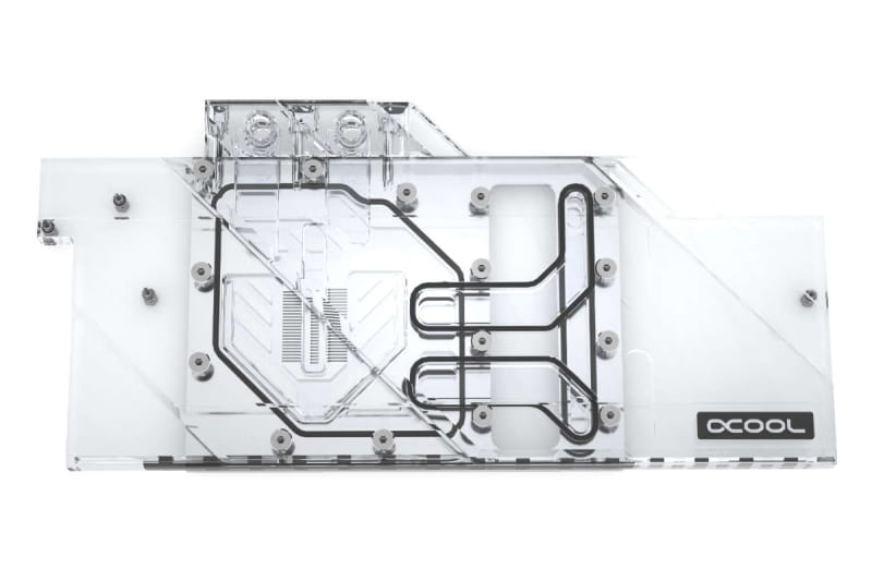 Graphics card water cooler for Nvidia and AMD